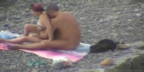 Groping On The Beach