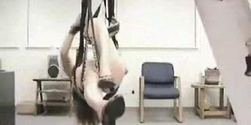 Homemade Swining Fun Sex On A Swing