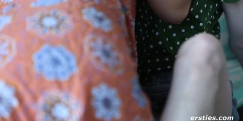 Violet Rain In Caught On The Boob Tube 1 Violette Pure