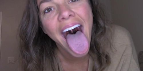 Tongue Fetish Tease