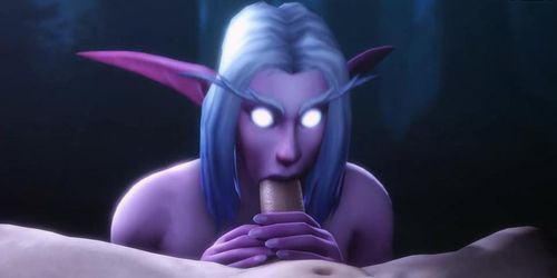 Warcraft Nightelf And Varian Nosound 
