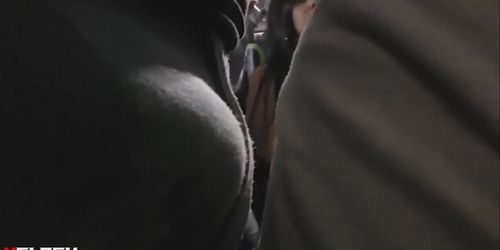 Teen And Mom Want Bulge Touch Too