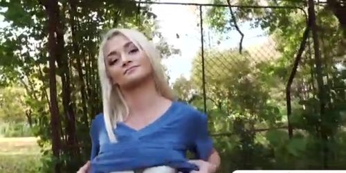 Hot And Beautiful Russian Nurse Flashes Boobs And Gets Fucked For Cash
