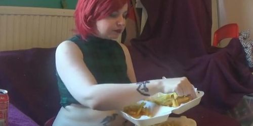 Stuffed And Bloated From Fries