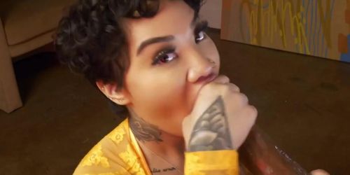Honey Gold Bbc Dildo Blasian Blasian