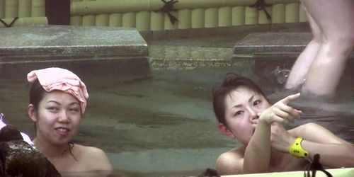 Japanese Onsen Spa Voyeur 2