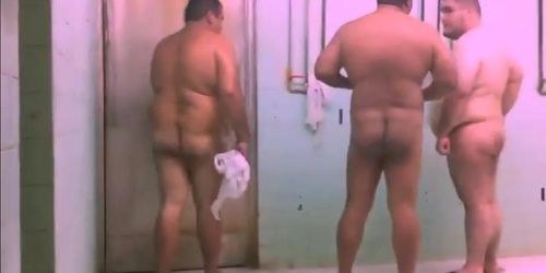 Naked Men Sauna 1