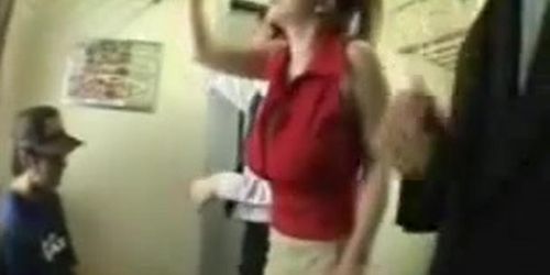 Groping Huge Boobs In Bus 3854