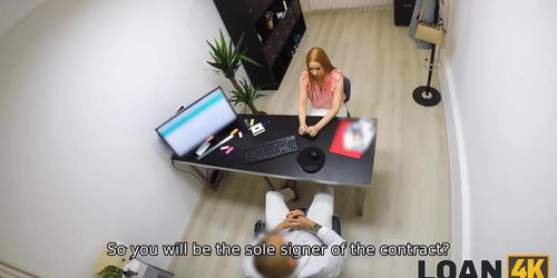 Loan4k Dick Enters Womans Pussy Taking Her Closer To Credit Approval 6794