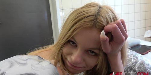 Teen Blonde Jay Jay Naked And Inked Up