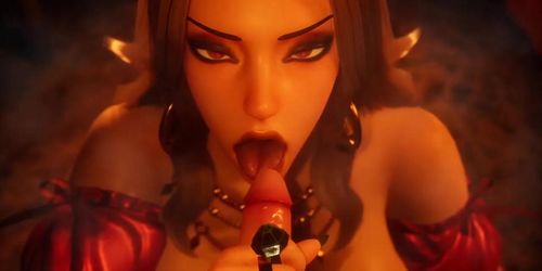 Under The Witch Herba Face Farting Femdom Game