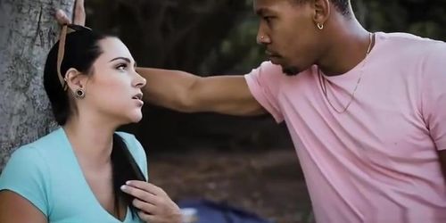 Homeless Voyeur Watches Interracial Couple Fucking Zoey Foxx