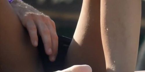 Sex Under A Beach Umbrella