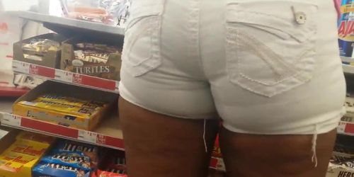Crazy Looking Wedgie And Vpl