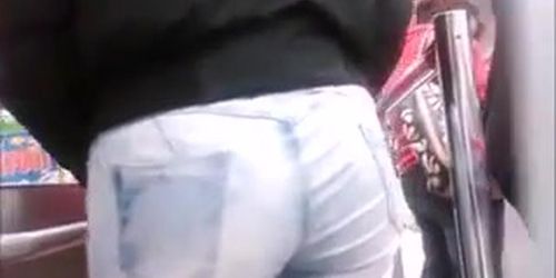 Big Ass In Supermarket