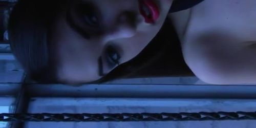 Unbelievably Busty Russian Girl Vibrating