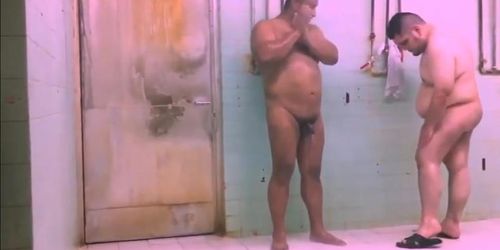 Naked Men Sauna 1