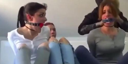 2 Girls Otm Gagged