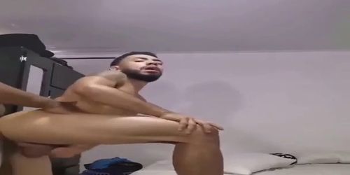 Black Guy Fucks His Crossdressing Friend