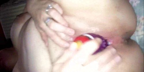 Finishing Herself Off After Sex