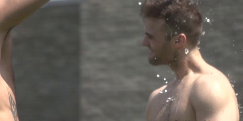 Colbys Crew Rimmed Muscle Jocks Jerking Cum In Lockerroom