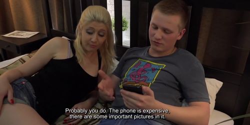 Sell Your Gf Blackmailed Into Kinky Sex Video 1