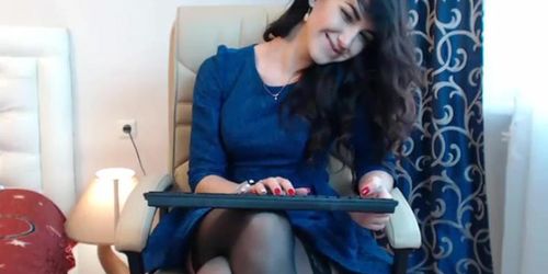 Evelyn Lory Blue Dress