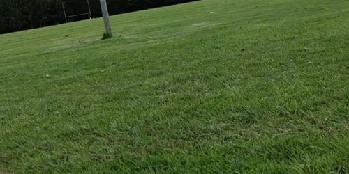 Irish Public Park Wank And Cum