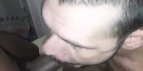 Skilled Cocksucker Sucks Bbc