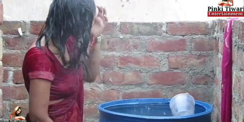Pinky Tiwari Saree Lover Nude