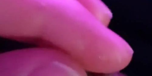 Trap Playing With Precum