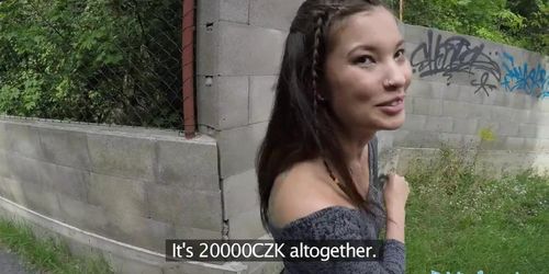 Public Agent Lost Tourist Fucked Outside Under A Bridge Miyuki Son