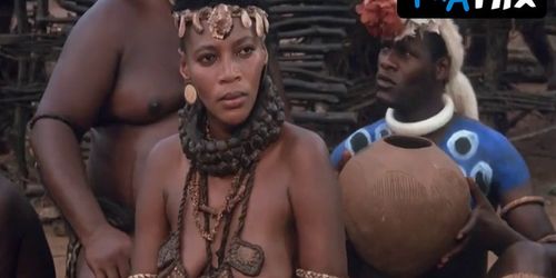 Dudu Mkhize Breasts Scene In Shaka Zulu