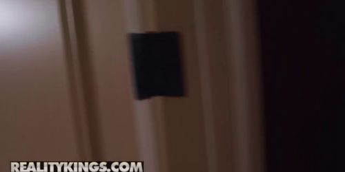 Reality Kings Ginger Lauren Phillips Gets Some Sneaky Bathroom Sex