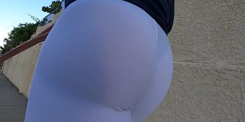 Sheer Leggings Leave Nothing To The Imagination