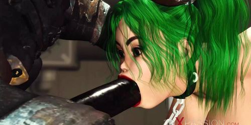 3dxpassion Sci Fi Soldier Fucks Hard A Hot Woman With Huge Boobs In The Lab