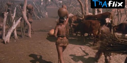 Dudu Mkhize Breasts Butt Scene In Shaka Zulu