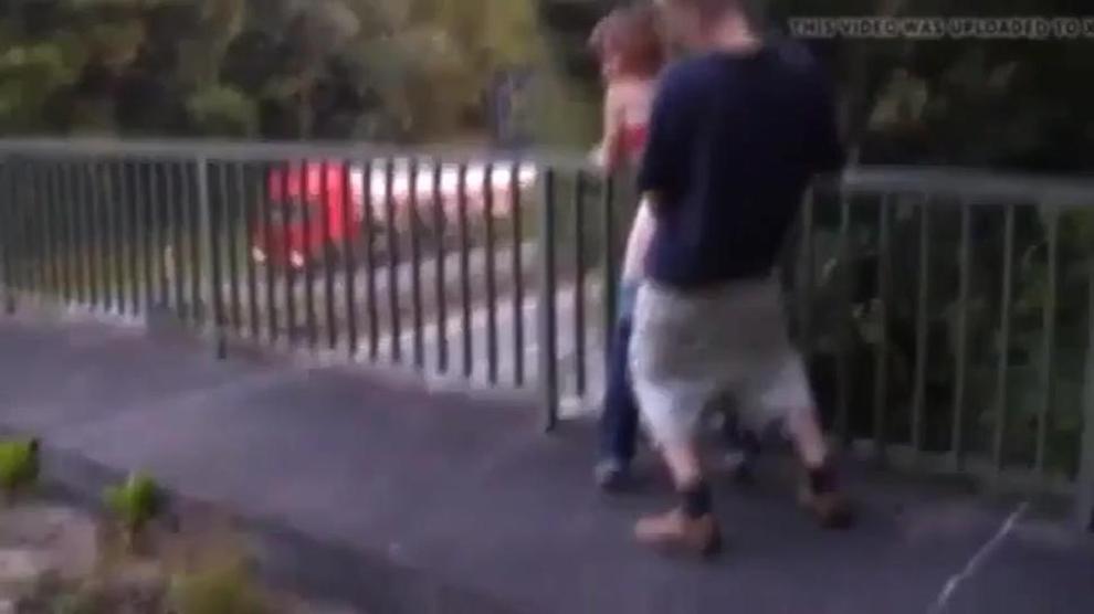 Sexiest Flat Chested Woman Fucked O Bridge
