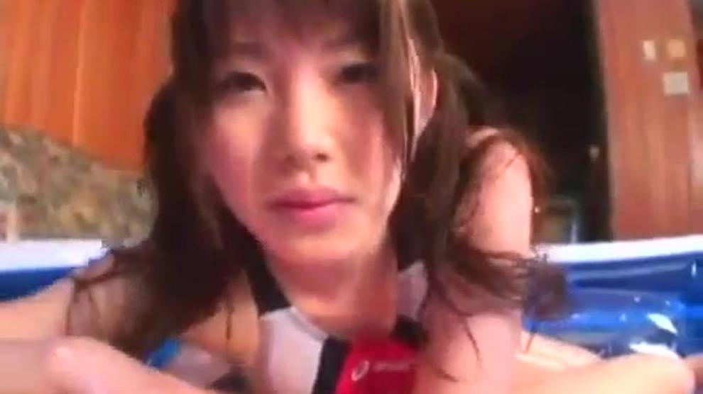 Japanese Lotion Swimsuit Fuck