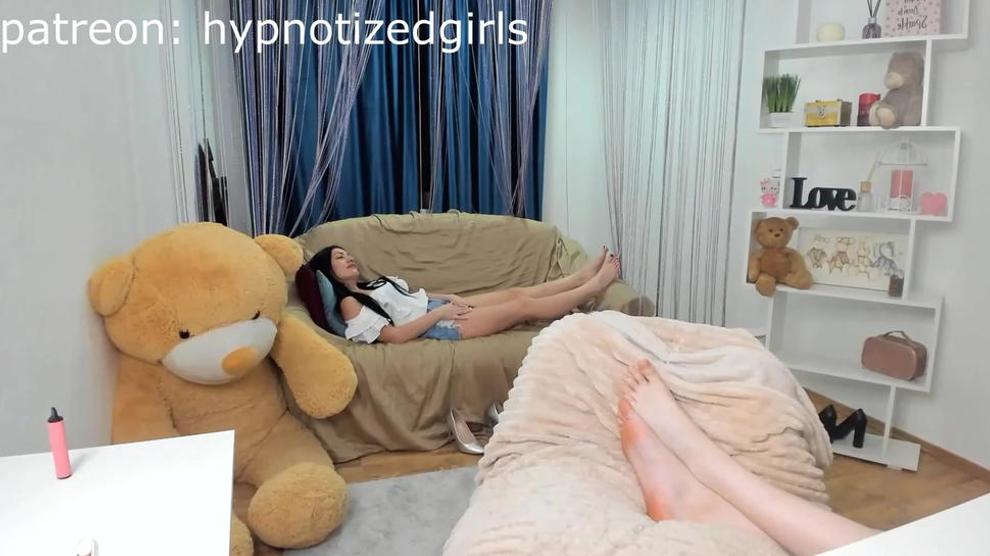 Hypnotized To Strip And Masturbate
