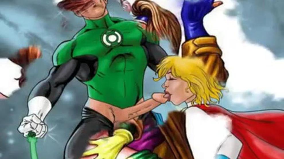 Famous Cartoon Superheroes Porn Parody 4781