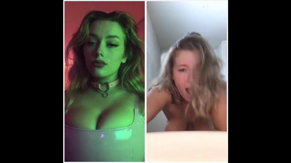 Tiktok Vs Onlyfans Splitscreen Compilation