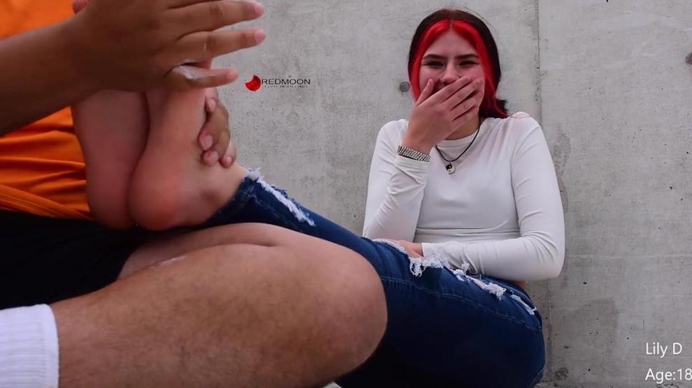 Redhead Ticklish Soles