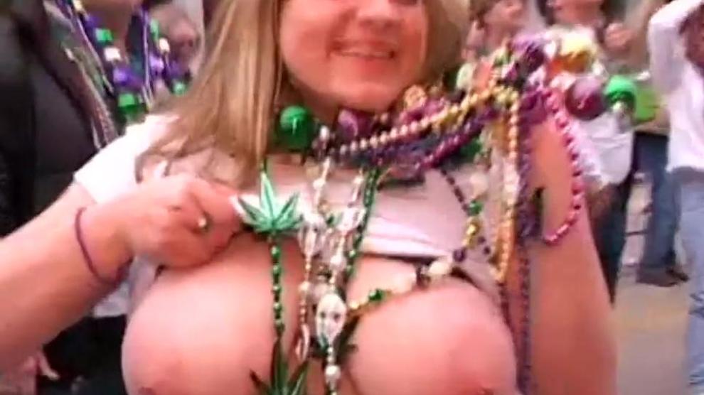 Big Mardi Gras Boobs 3