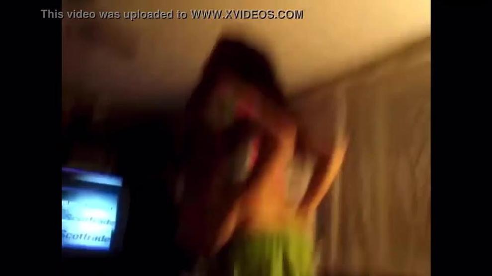 Cute Girl Mooning
