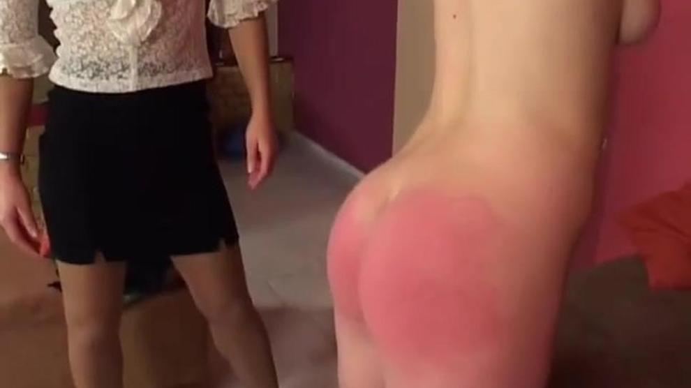 Cheated Hot Blondie Spanked To Tears By Strict Lezdom 5277