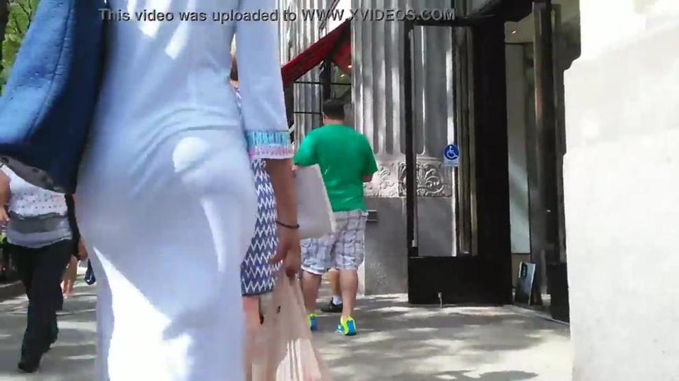 Candid White Dress Vpl Porn Videos