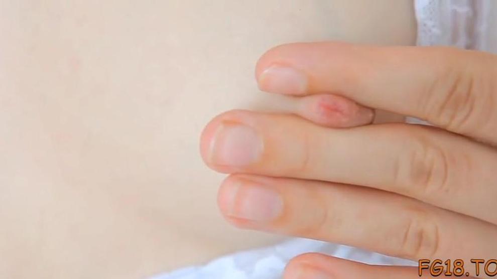 Engaging Blonde Woman Gloria Is Testing A Sex Toy
