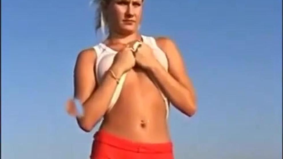 Blonde Beach Photoshoot