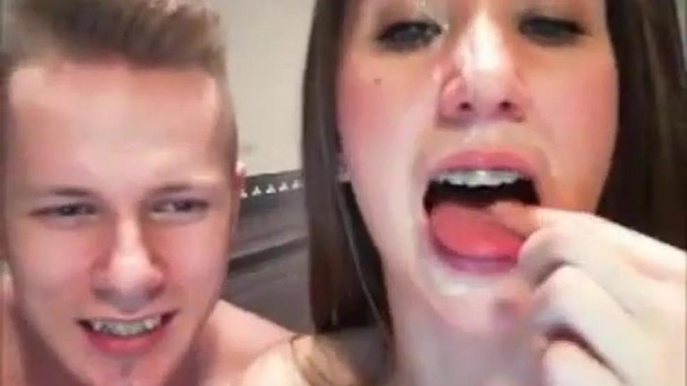 His Girl With Braces Ends Up Facialized